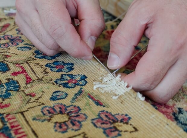 How to Repair Moth Damage in Rugs - Taghavi's Oriental Rugs